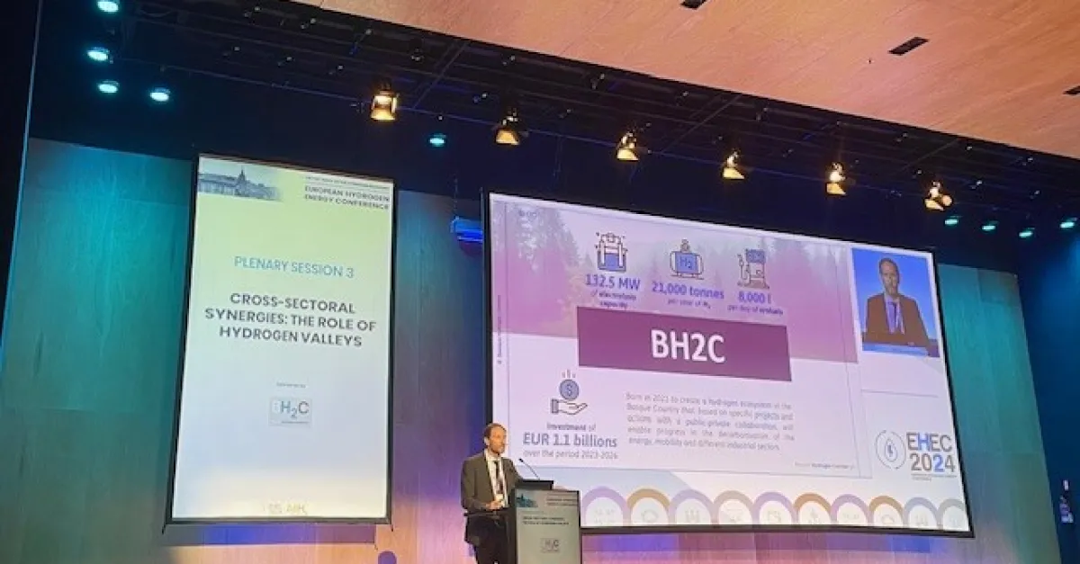 El Corredor Vasco del Hidrógeno BH2C presenta sus proyectos y avances en la sesión de “Valles de ...