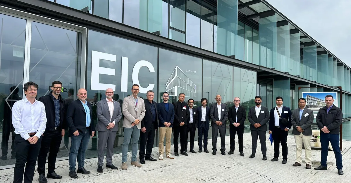 Representatives of industry from Brazil and India visit the EIC to ...